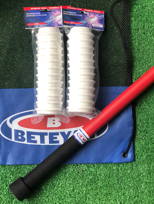 BETEYAH Starter Set 2 - 1 Bat + 2 Packs (24 Caps Total)